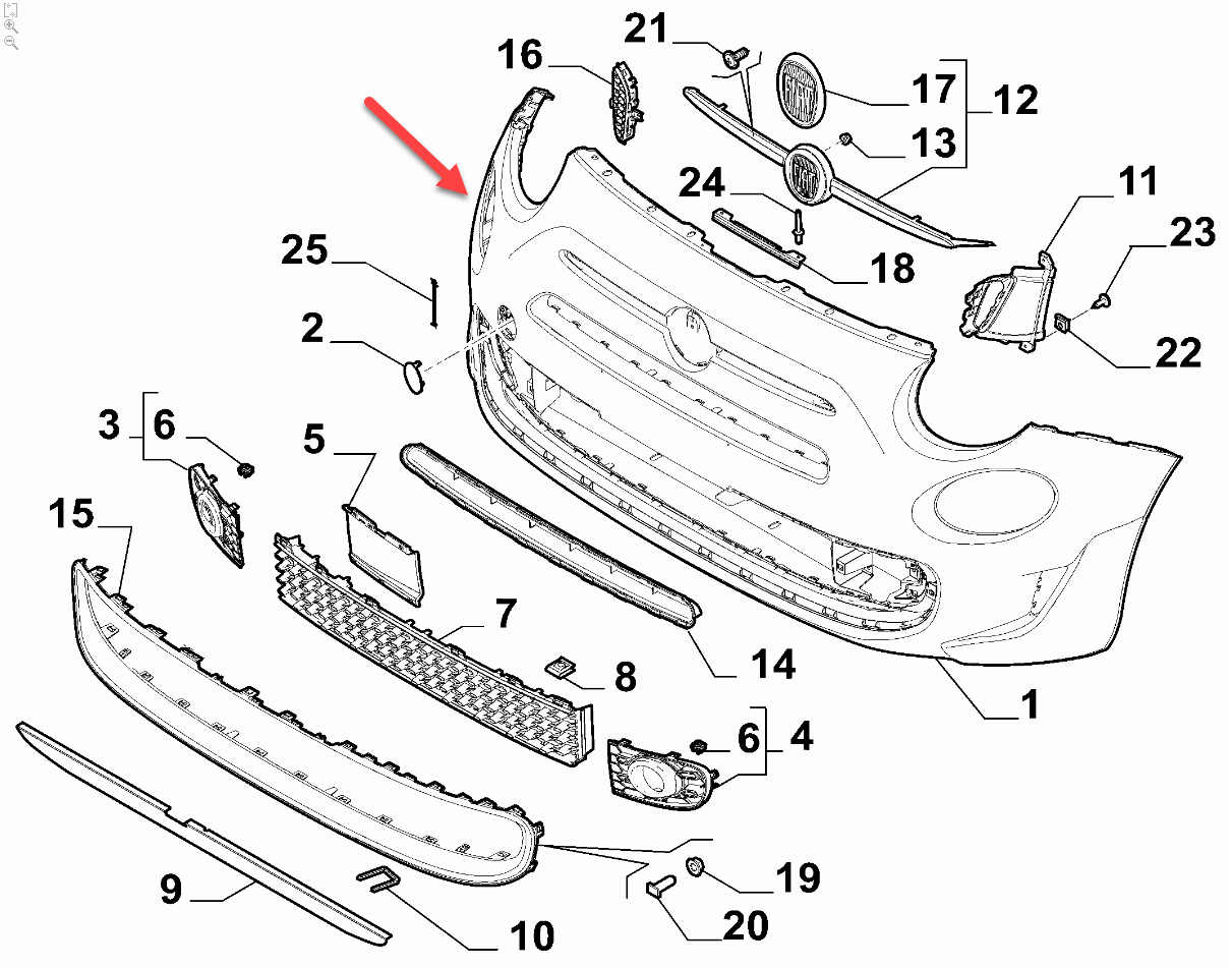 Scan Auto og Dybbroe Group A/S - FIAT 500 (312) 0.9 (312AXG1A, 312 ...
